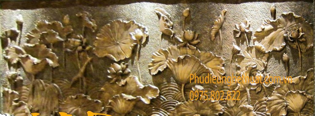 Giới Thiệu 68 Mẫu Phù điêu Hoa Sen đẹp Chất Ngất